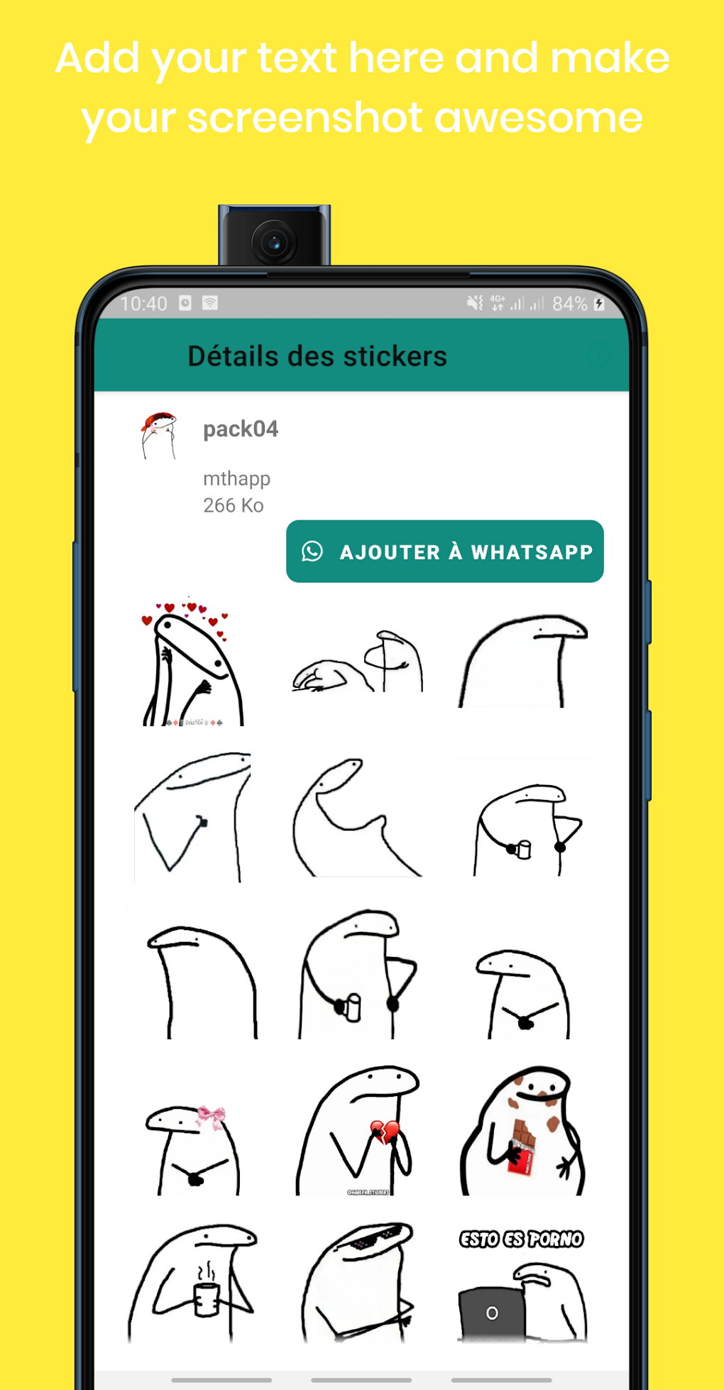 Stickers de Flork para Android - Descargar