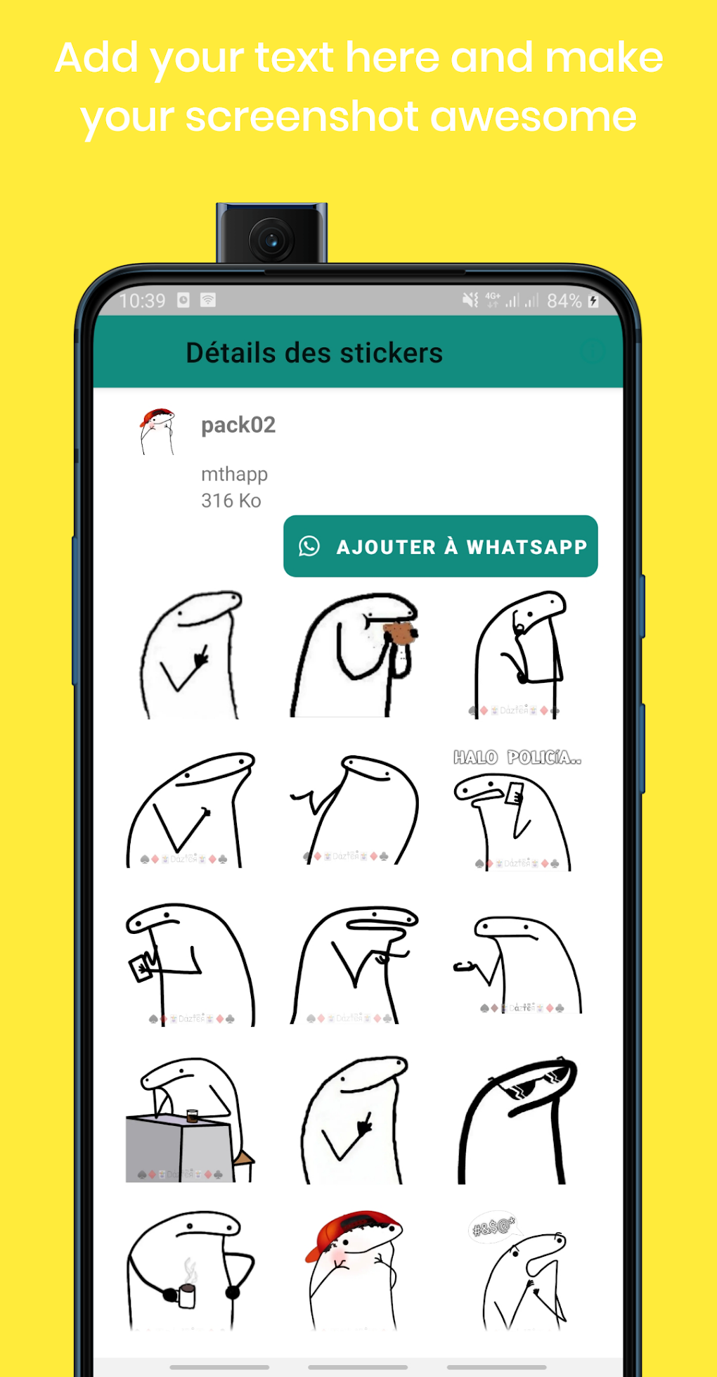 Stickers de Flork para Android - Descargar