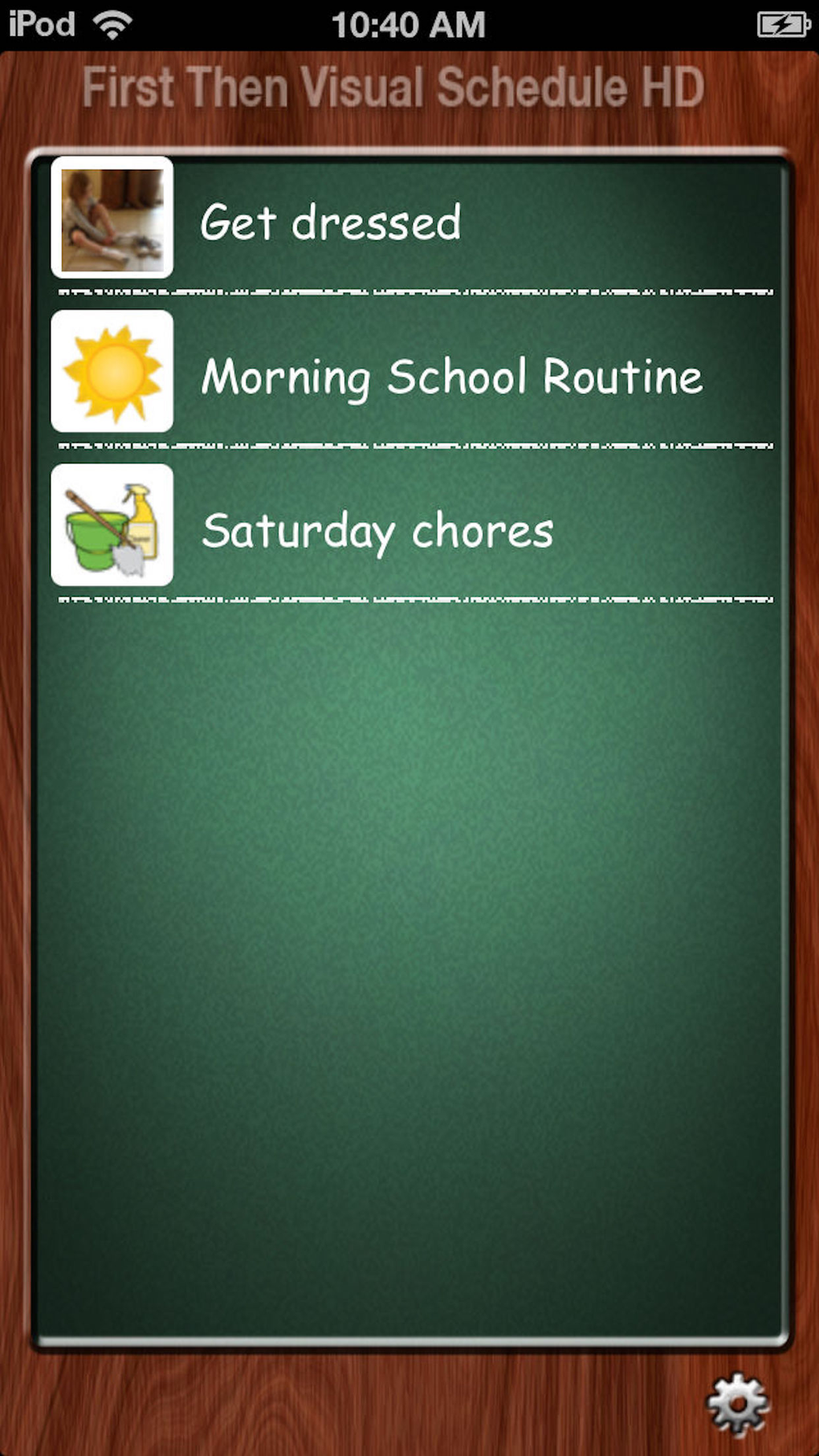 First Then Visual Schedule HD para iPhone - Download