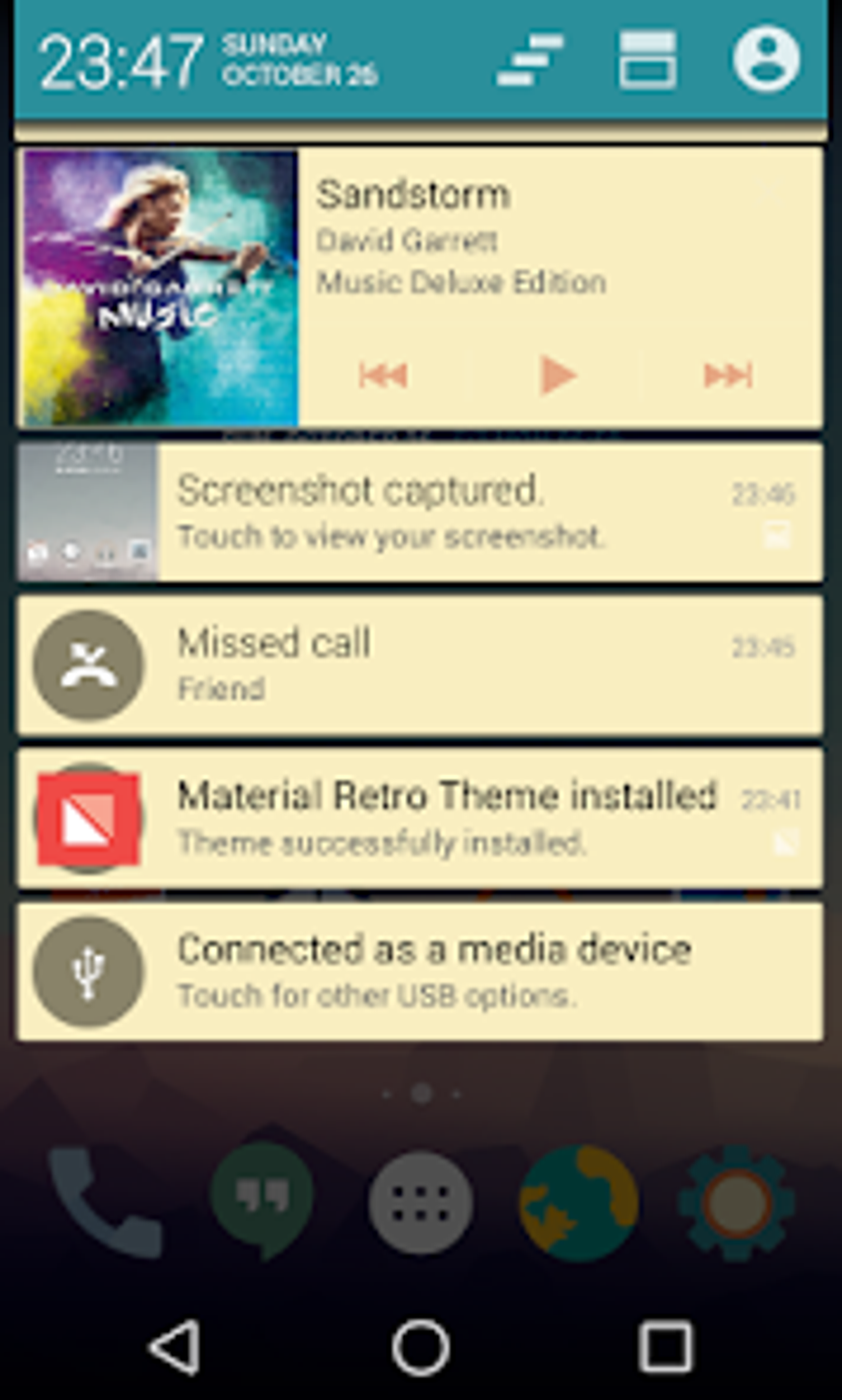 Material Retro Theme CM11PA para Android - Descargar