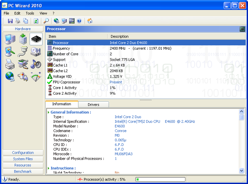 PC Wizard 2010 Portable - Download