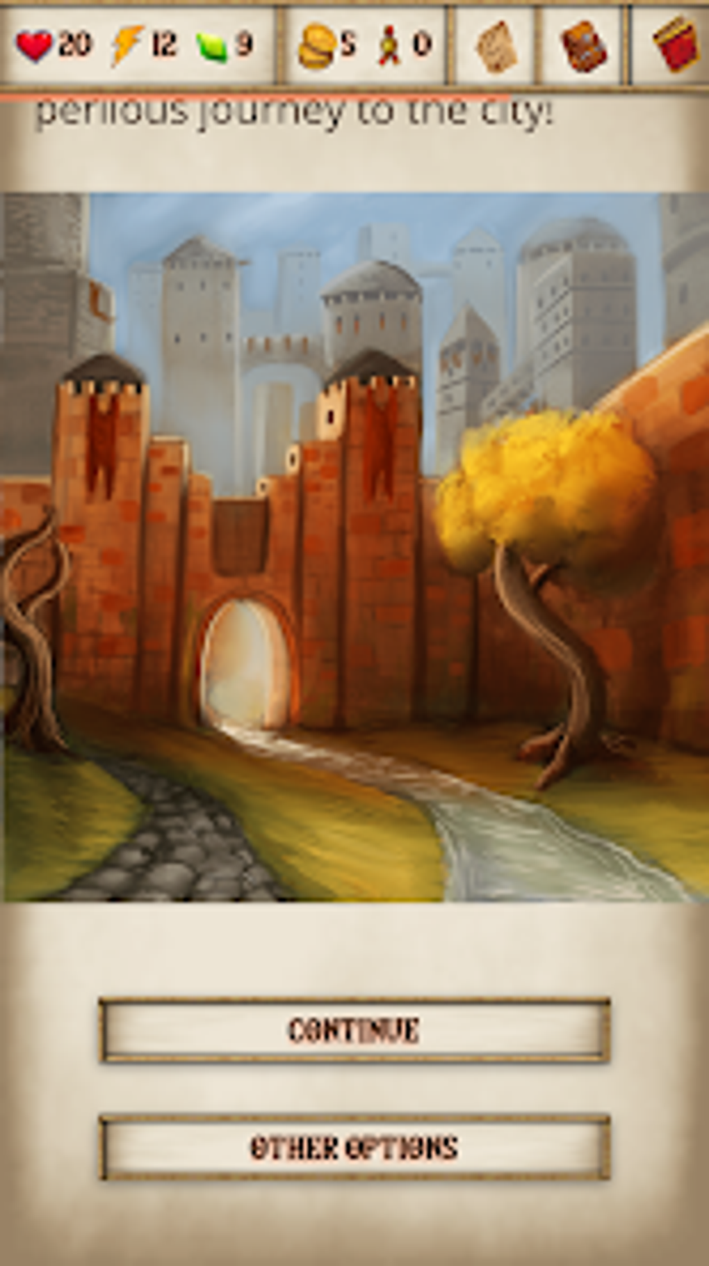 Game of the Gods Text RPG APK for Android - Download