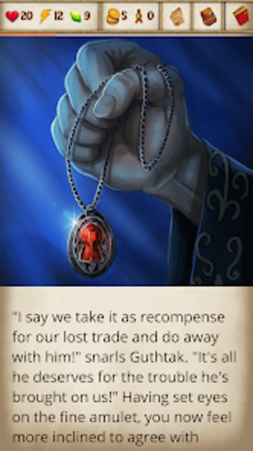 Game of the Gods Text RPG APK for Android - Download