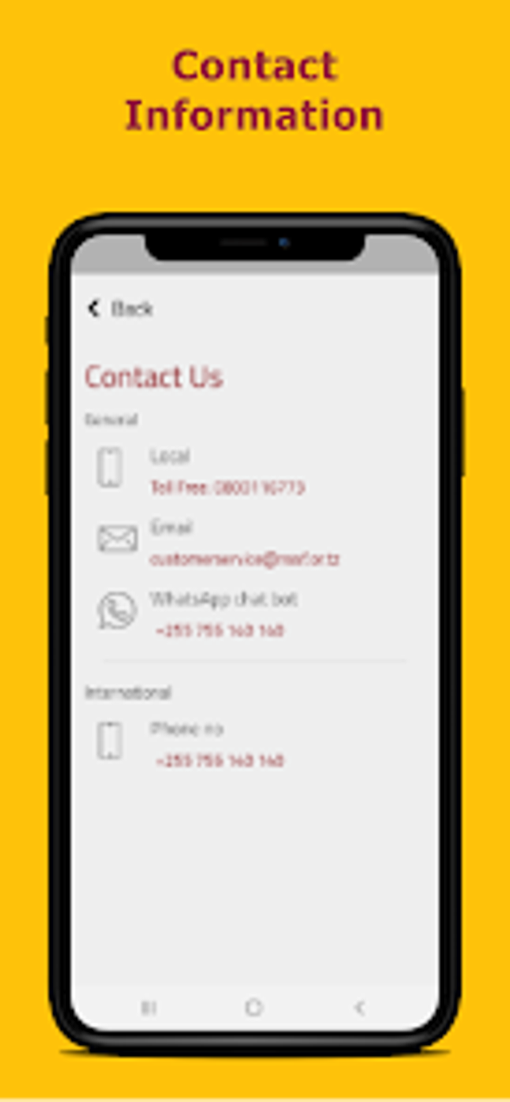 NSSF Taarifa for Android - Download
