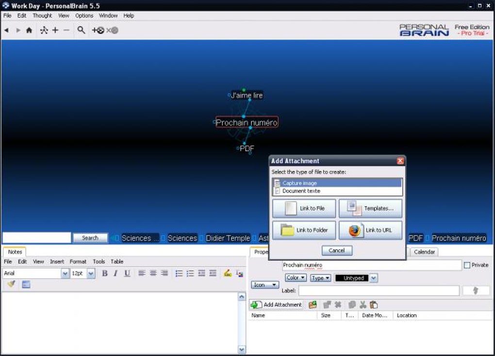 PersonalBrain - Télécharger