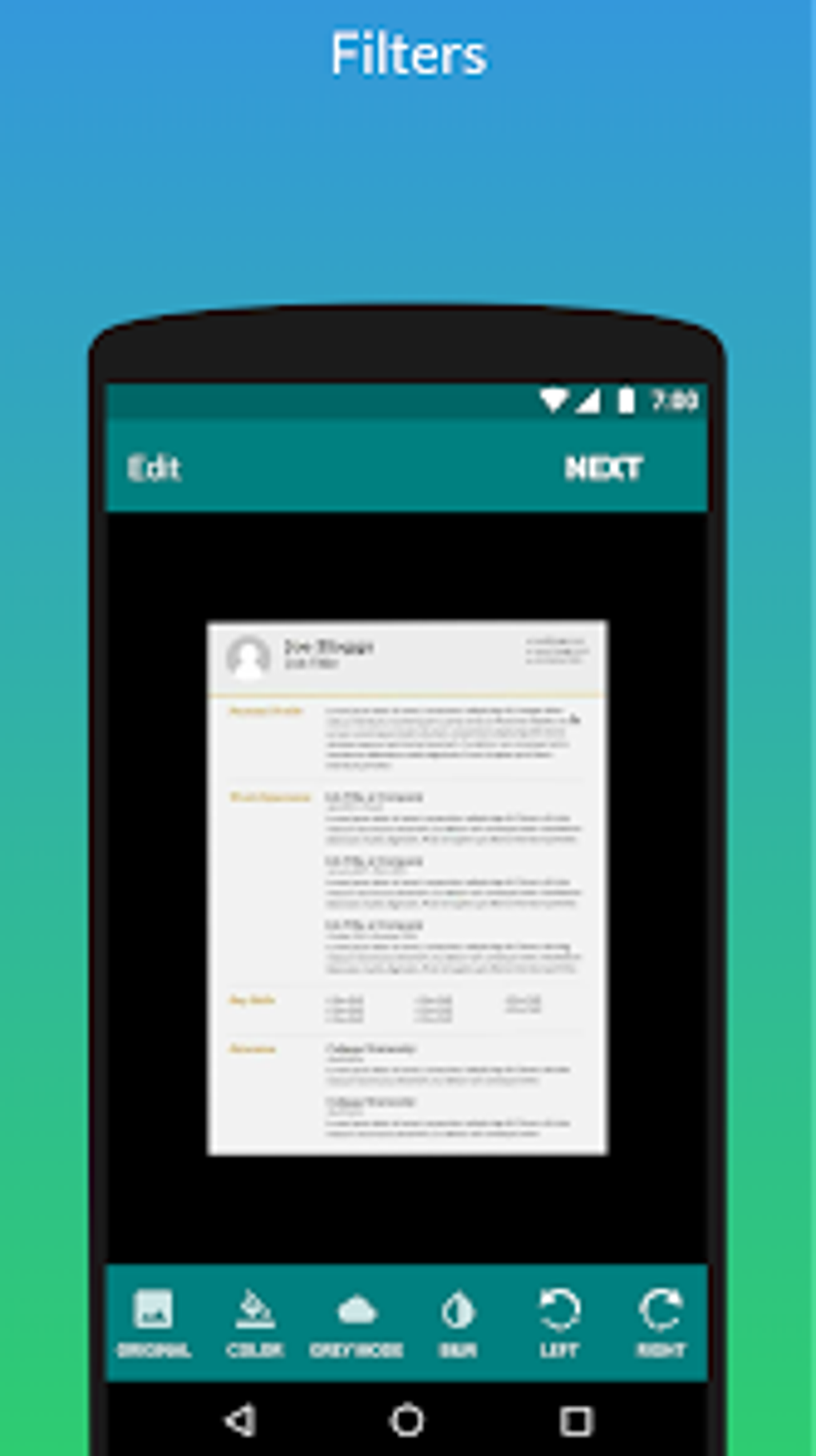 iScanner - Image PDF Scanner for Android - Download