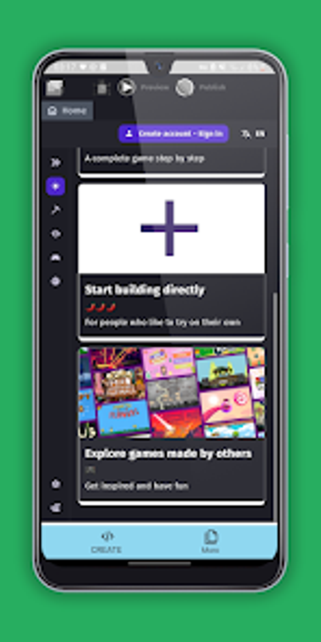 3D Game Creator - Create Games for Android - Download