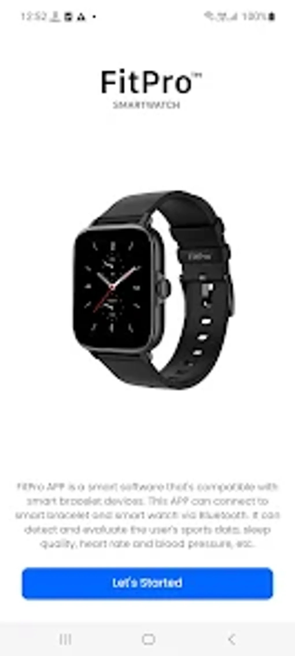 Fitpro Smart Watch pour Android - Télécharger