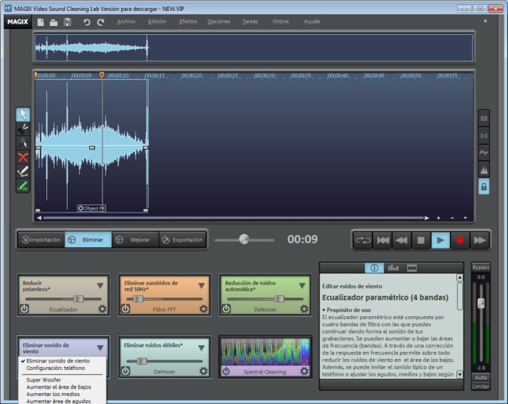 MAGIX Video Sound Cleaning Lab - Descargar