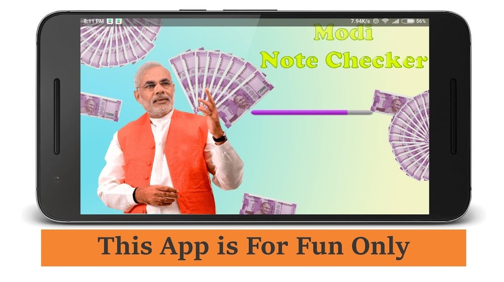 Modi Note Checker (Prank App) APK para Android - Descargar