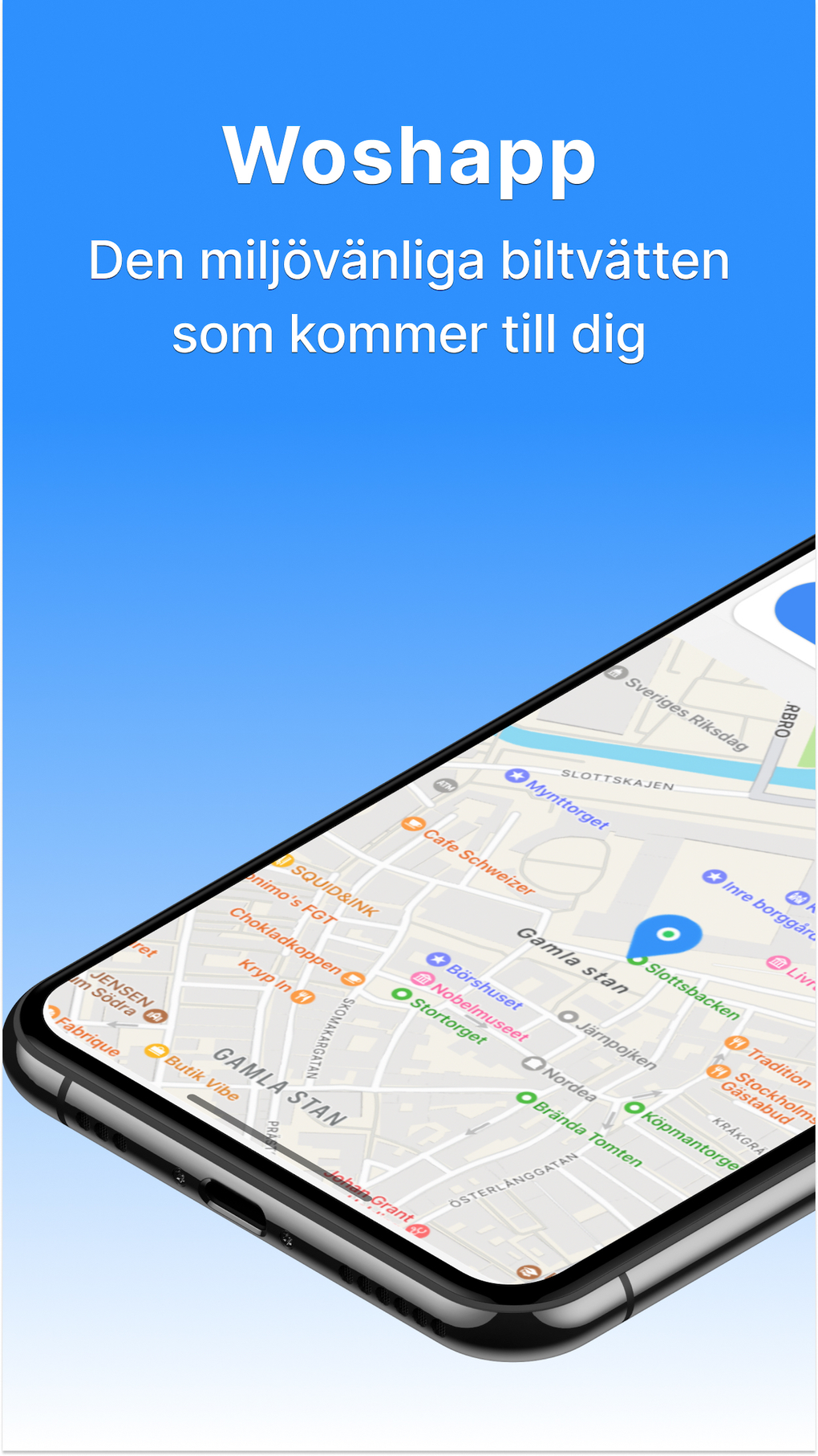 Woshapp - Den enkla biltvätten para iPhone - Descargar
