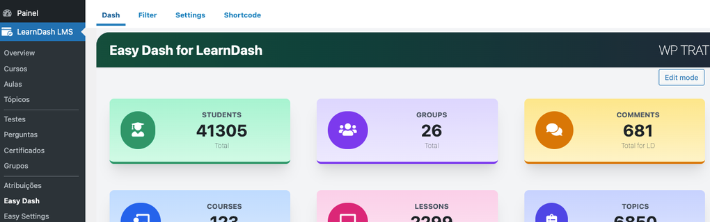 Easy Dash for LearnDash for WordPress - Download