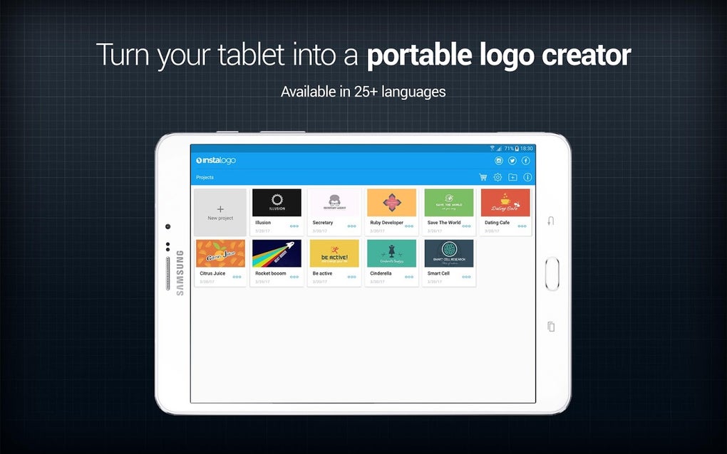 InstaLogo Logo Creator APK for Android - Download