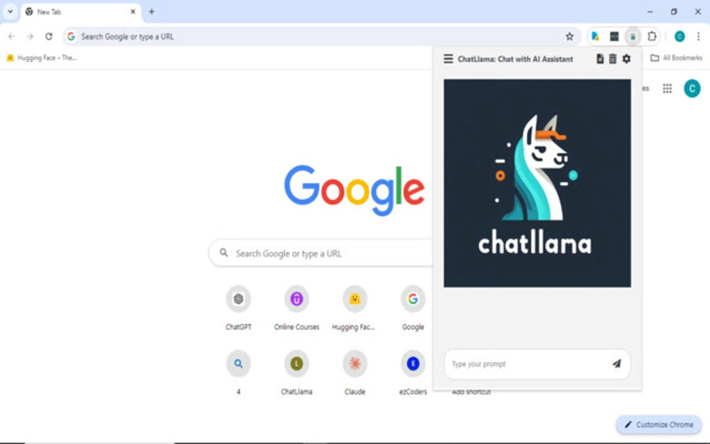 ChatLlama: Chat with AI Google Chrome 용 - 확장 프로그램 다운로드
