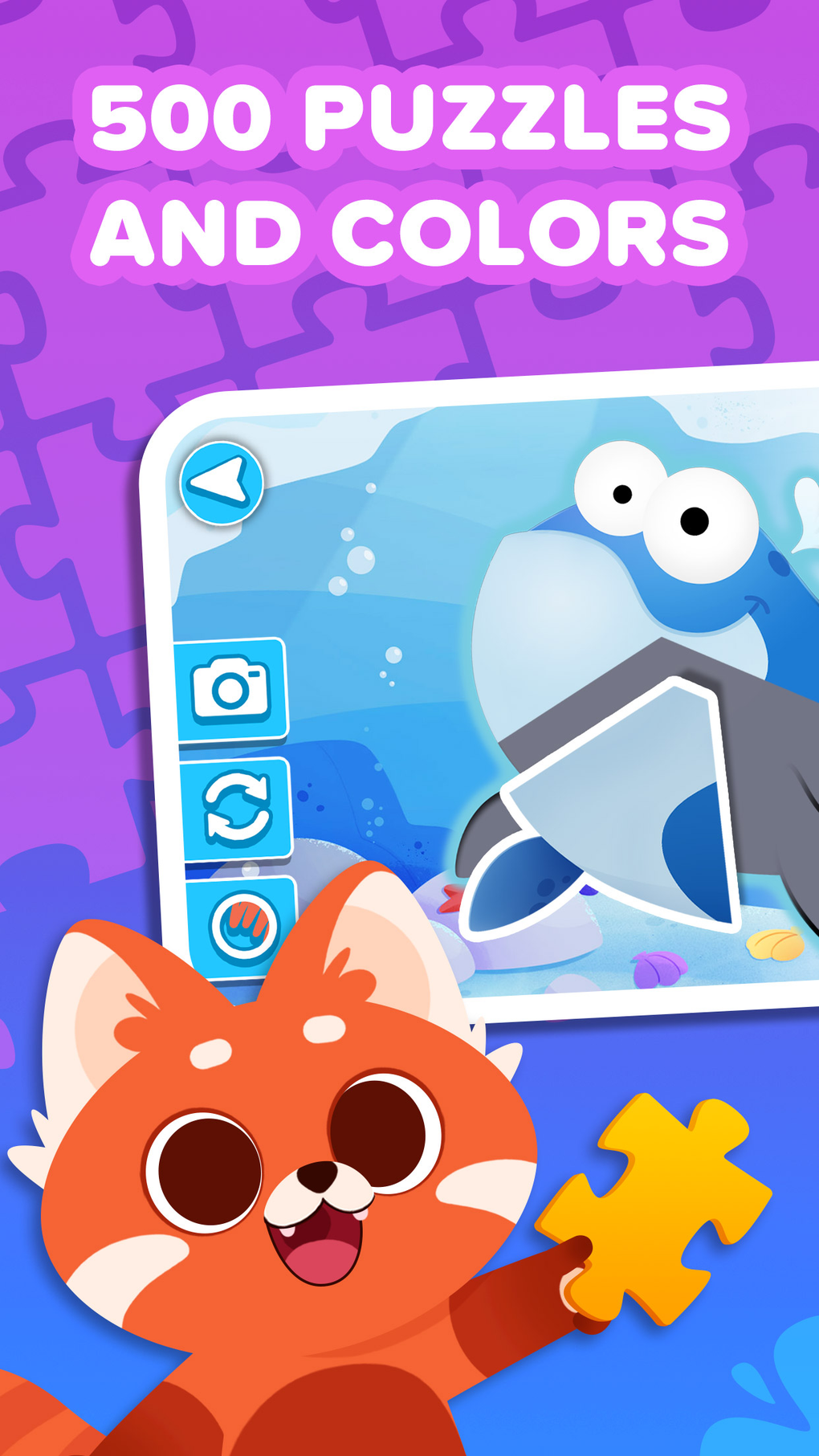 Puzzle Coloring Book for Kids for iPhone - Download