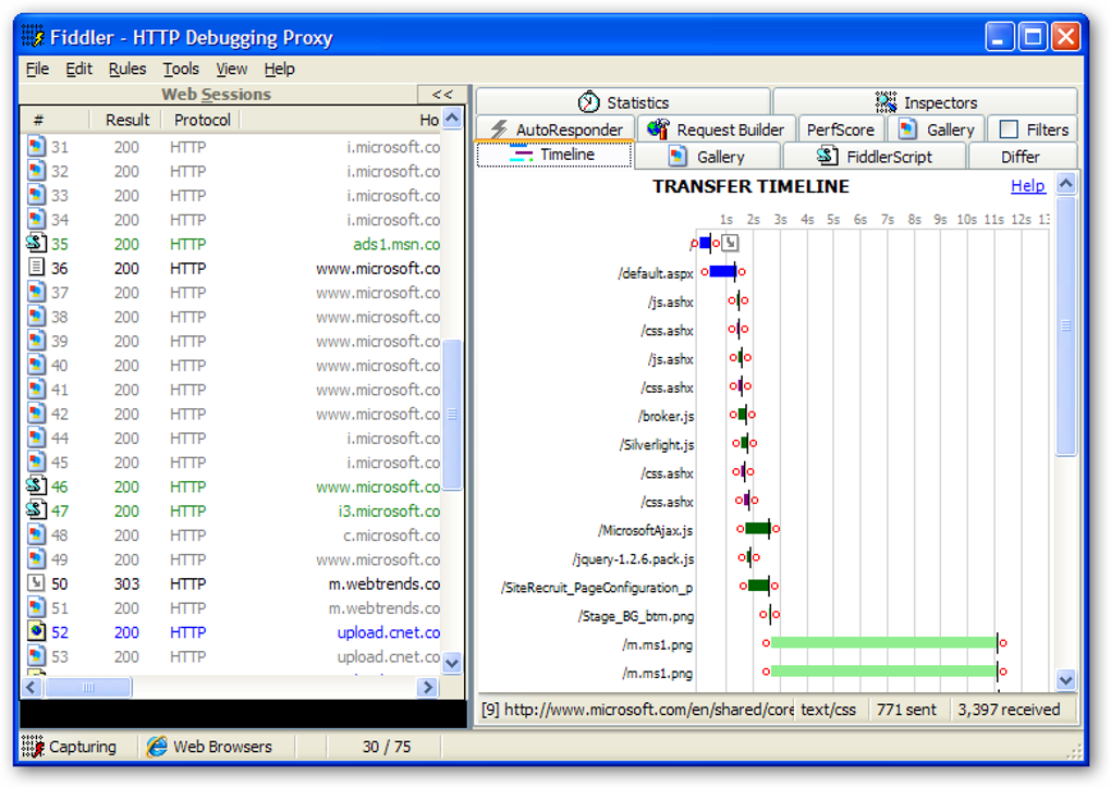 Fiddler HTTP Debugger - Télécharger
