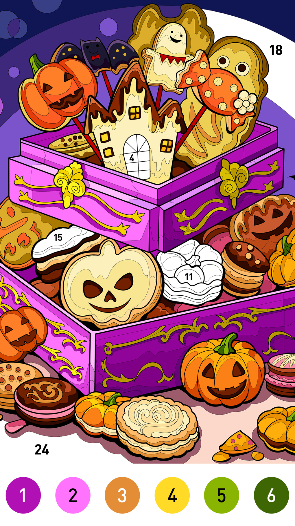 Halloween Coloring Book Games para iPhone - Download
