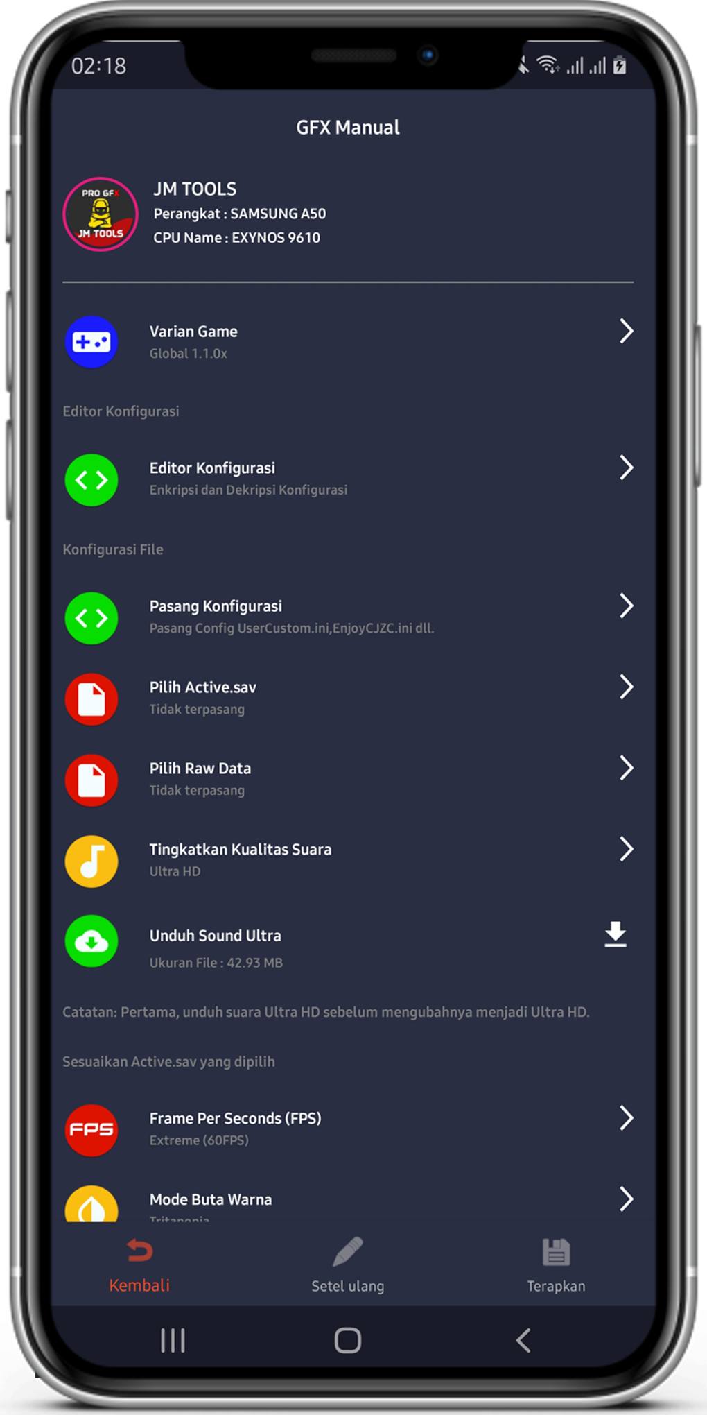 JM TOOLS Pro GFX For Any Game APK for Android - Download