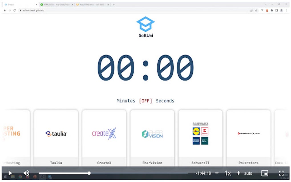 SoftUni Player Controls for Google Chrome - Extension Download