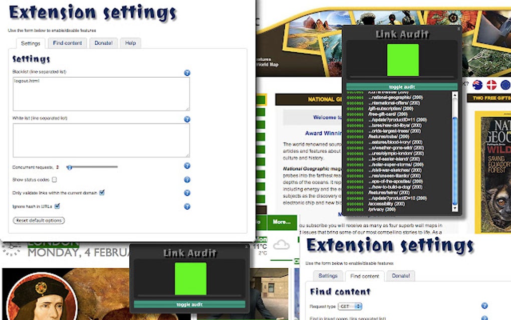 Link Audit Checker, find invalid content. para Google Chrome - Extensão ... Link Audit Checker, find invalid content. para Google Chrome - Extensão ...