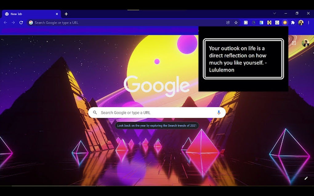 Inspirational Quotes for Google Chrome - Extension Download