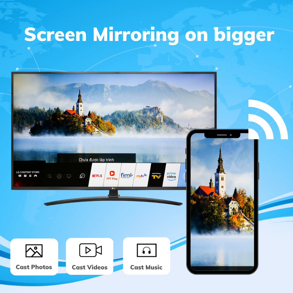 Cast To TV - Screen Mirroring pour Android - Télécharger