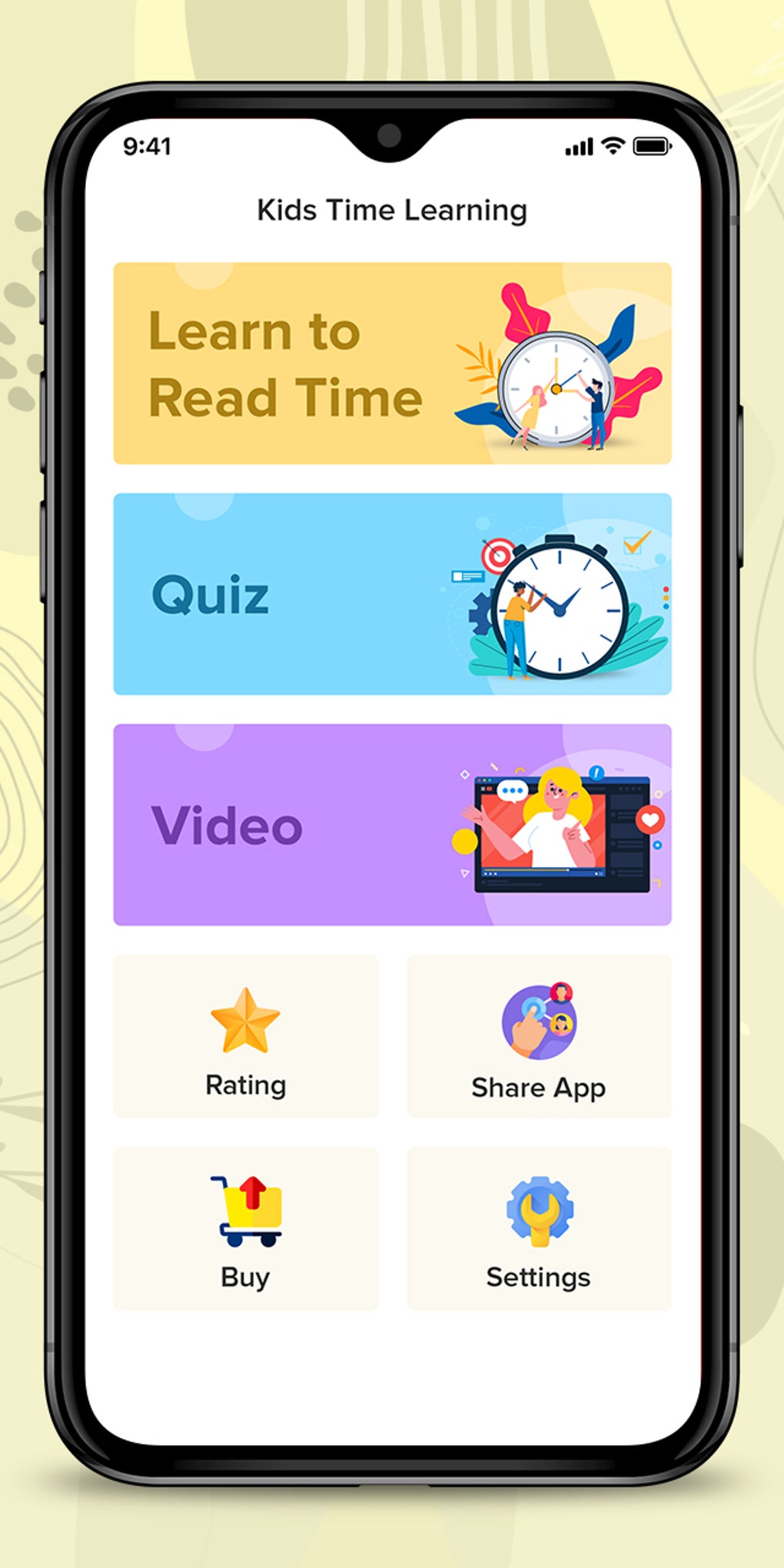 Kids clock learning for Android - Download