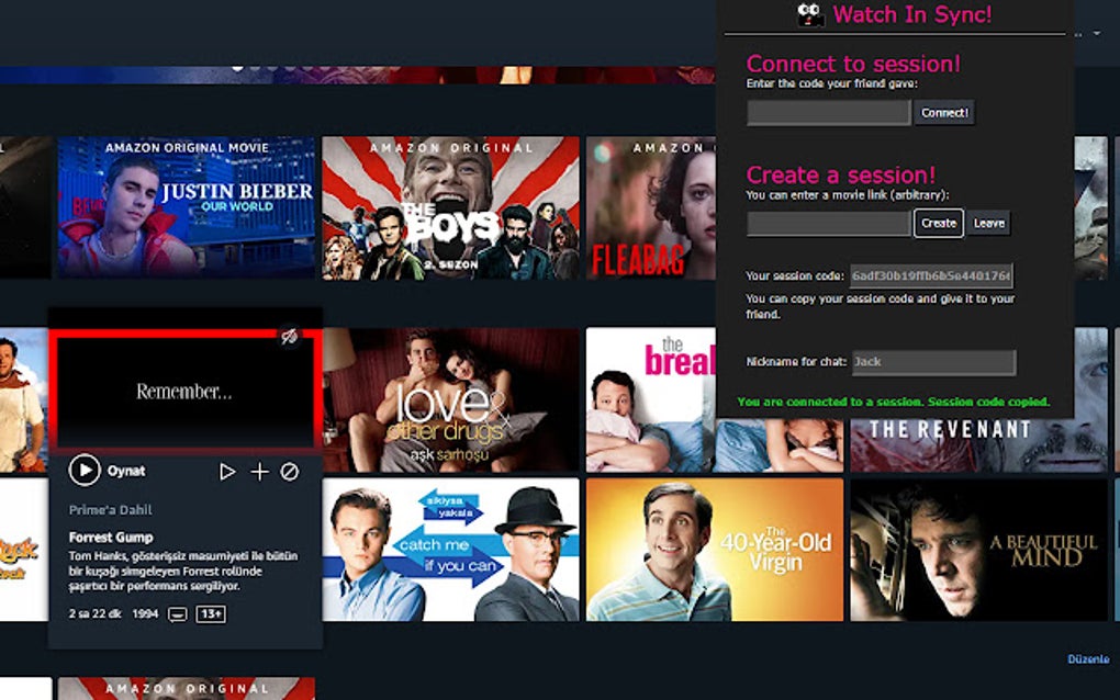 Watch In Sync para Google Chrome - Extensión Descargar