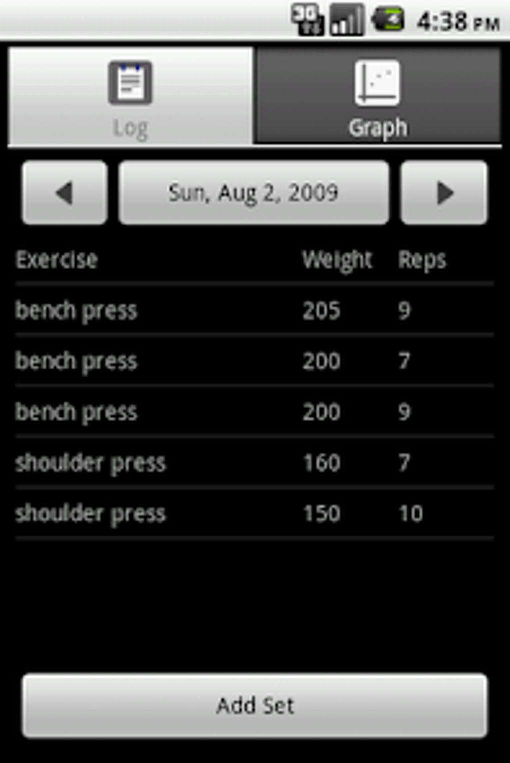 LiftLog for Android - Download