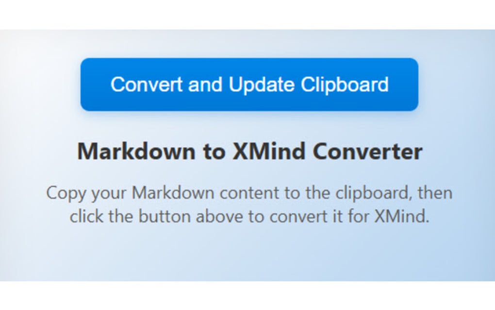Markdown to XMind pour Google Chrome - Extension Télécharger