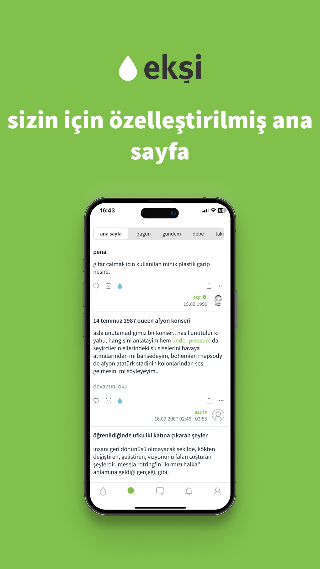 ekşi for iPhone - Download ekşi for iPhone - Download