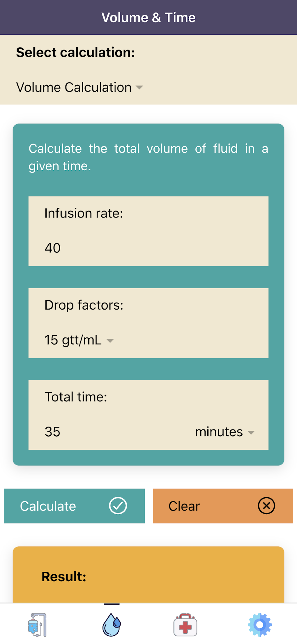 IV Infusion Calculator APK Android 