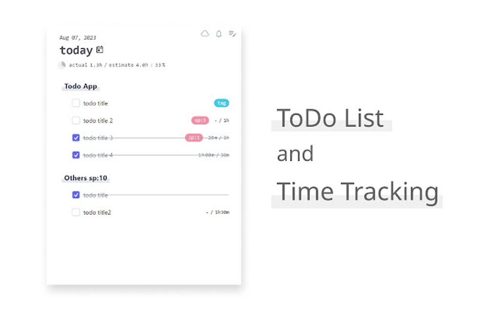 TLT : ToDo List & Time Tracking สำหรับ Google Chrome - ส่วนขยาย ดาวน์โหลด