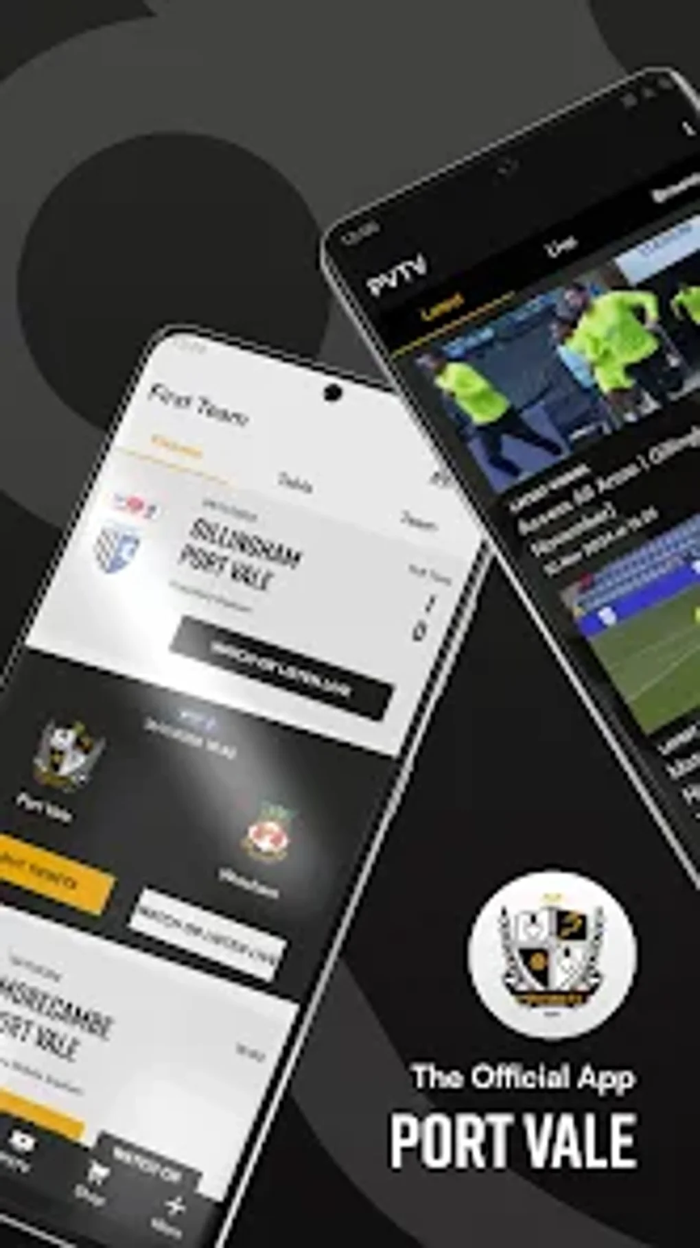 Port Vale FC สำหรับ Android - ดาวน์โหลด