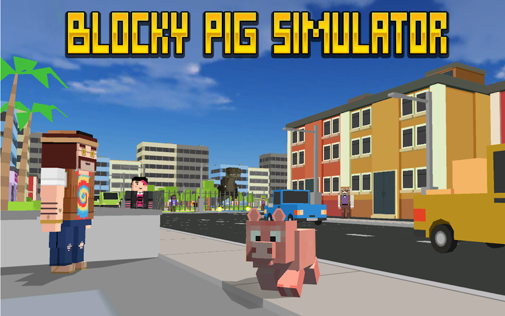 Blocky City Pig Simulator 3D for Android - Download