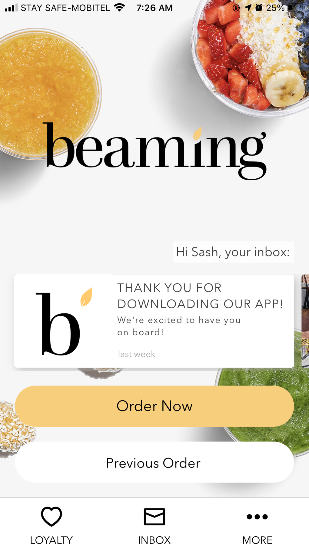Beaming Healthy Marketplace for iPhone - Download
