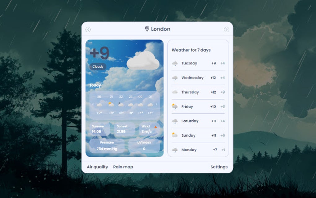 Global Weather Snap Google Chrome için - Eklenti İndir