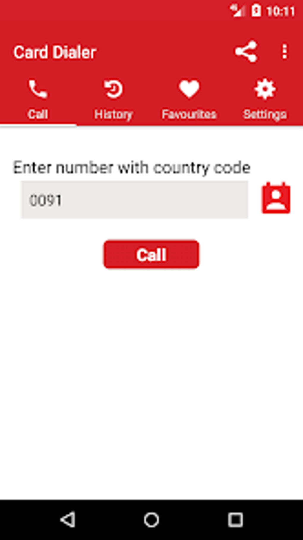 Hello Card Dialer para Android - Descargar