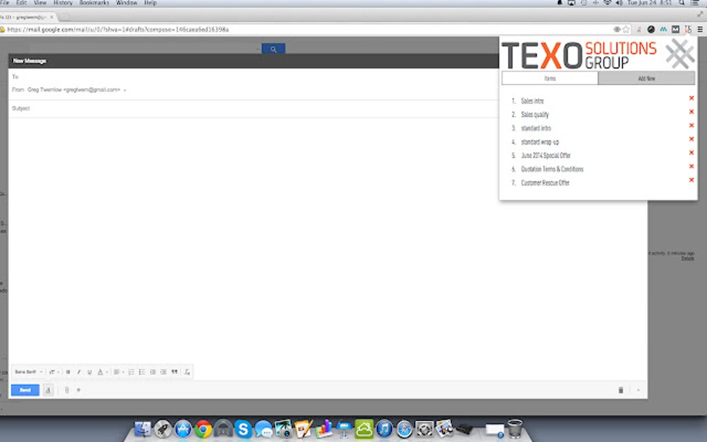TEXO Editor for Google Chrome - Extension Download
