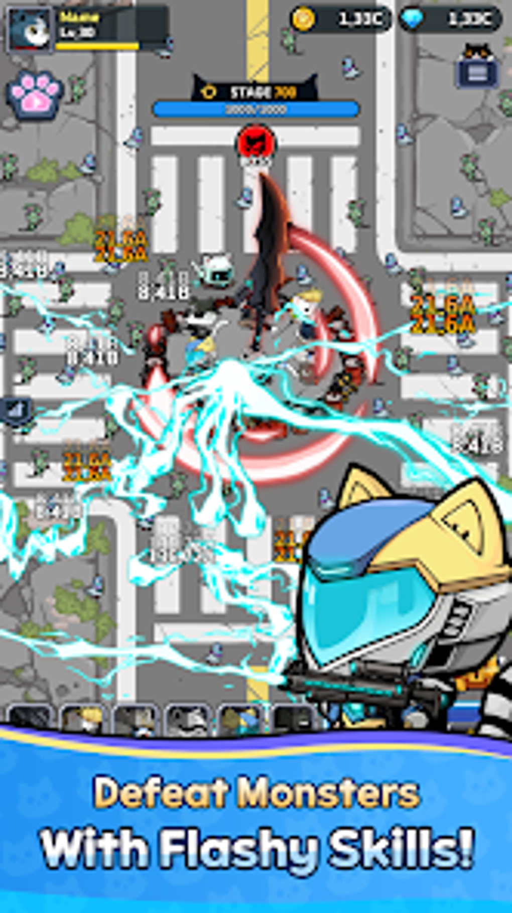 Android için Cat Fortress : Idle Defense - İndir