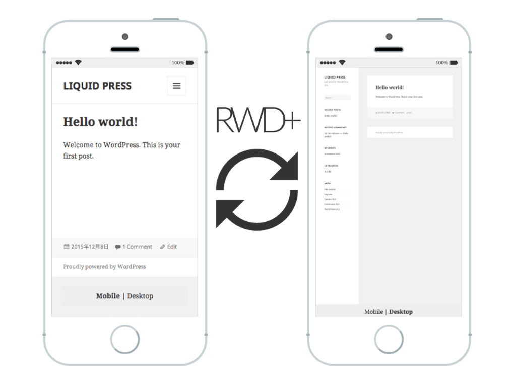 LIQUID RWD Plus para WordPress - Descargar