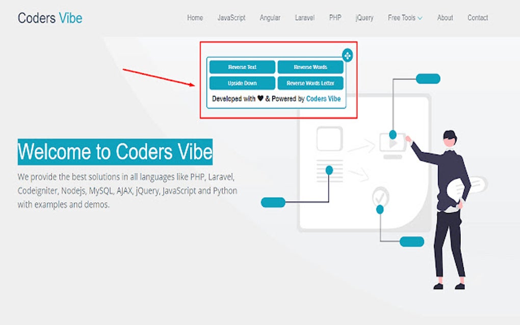 Text Reverse Generator for Google Chrome - Extension Download