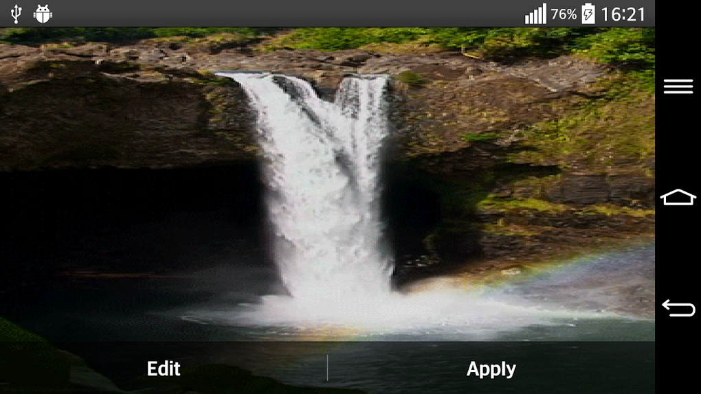 Waterfall Wallpaper With Sound APK per Android - Download