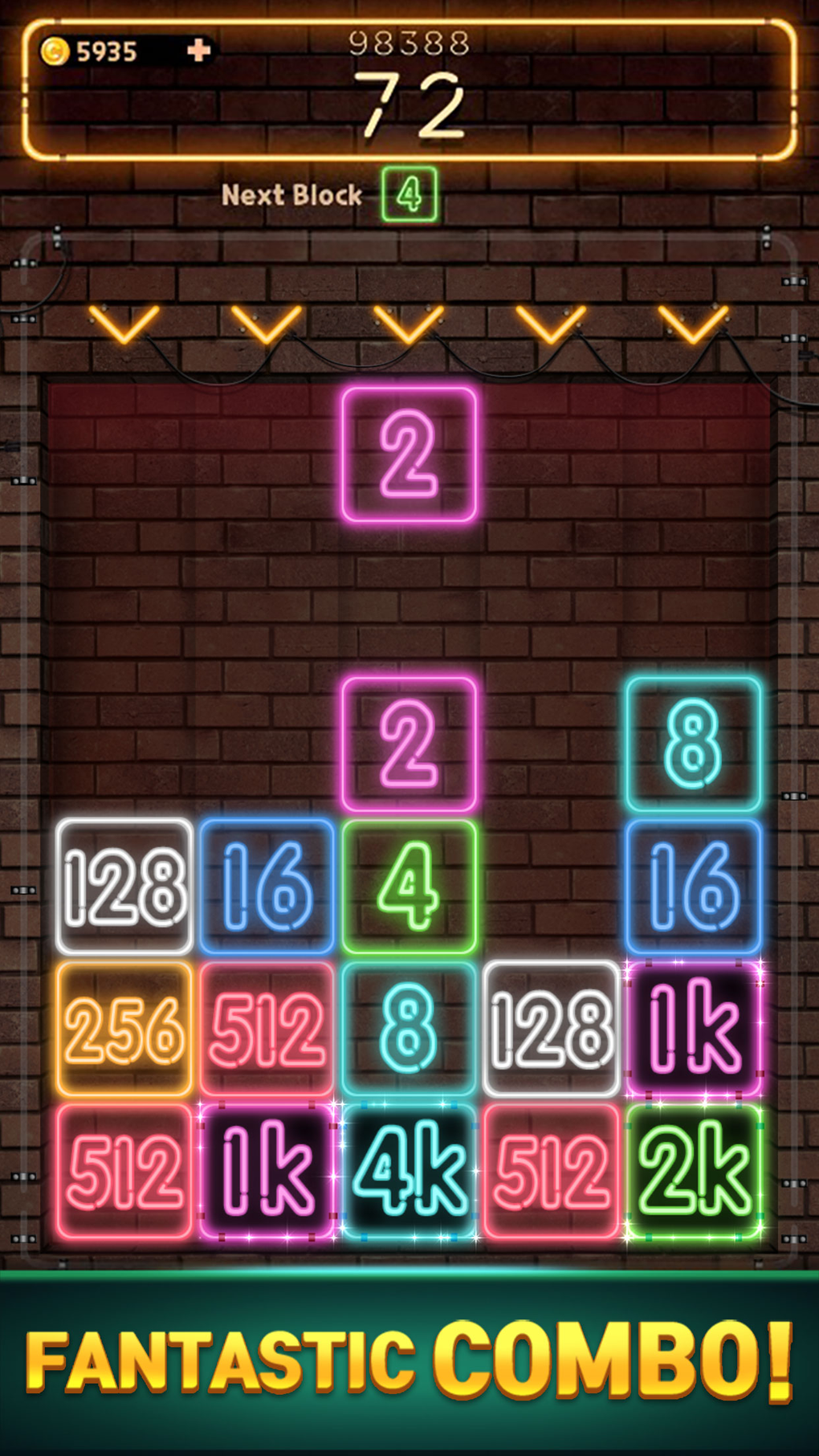Drop Number : NEON for iPhone - Download