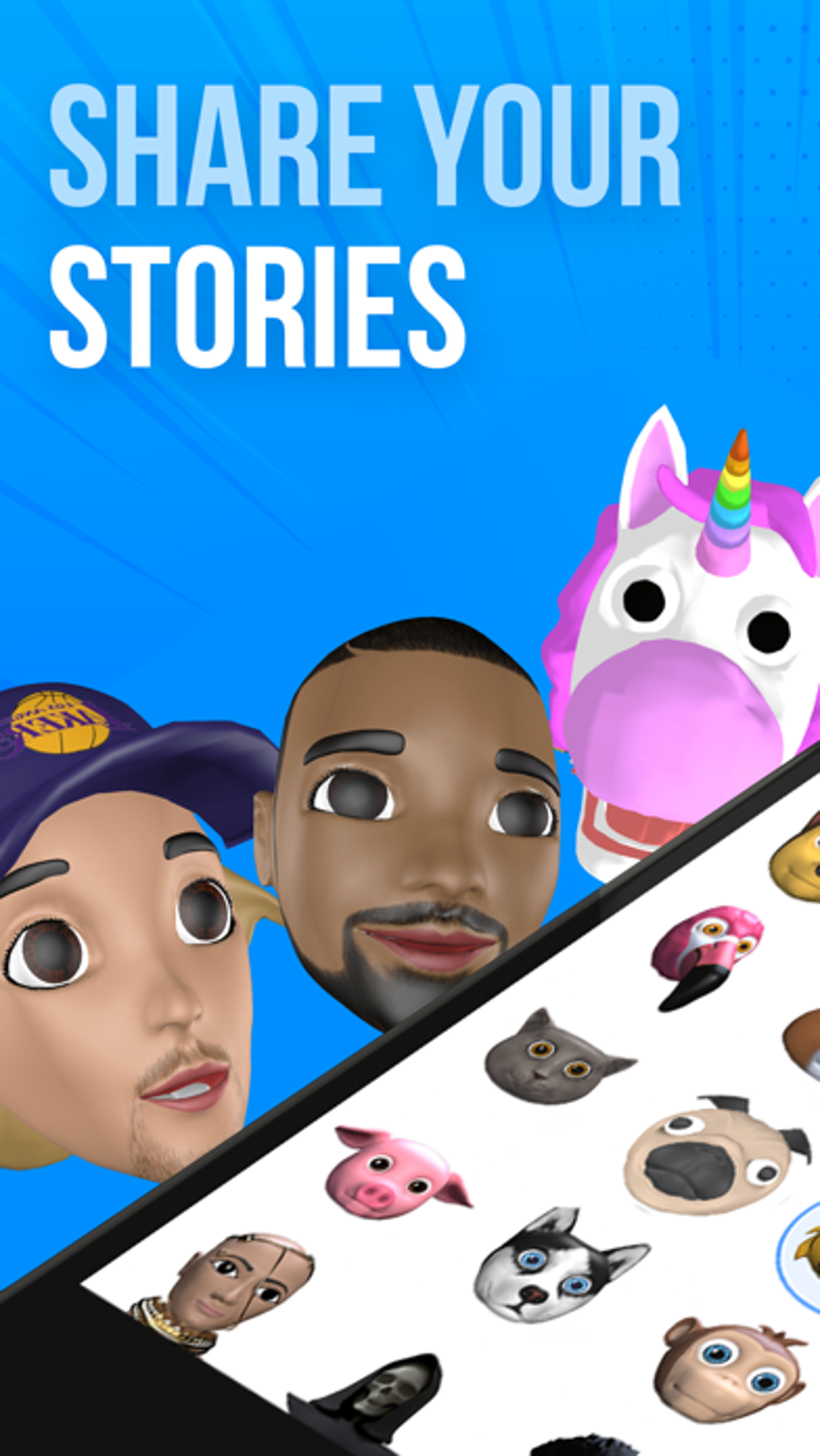 SUPERMOJI - Fun Face Emoji App para iPhone - Download