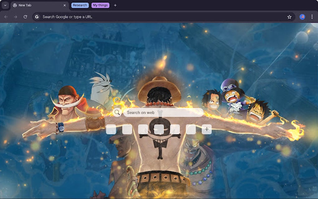 One Piece Live Wallpaper for Google Chrome - Extension Download