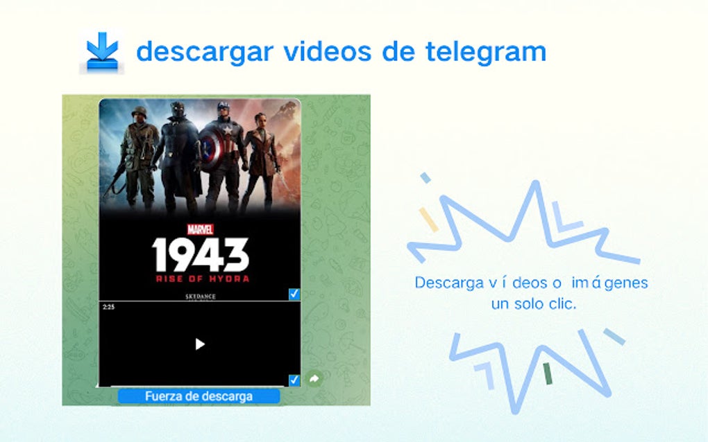 Telegram Download Video para Google Chrome - Extensión Descargar