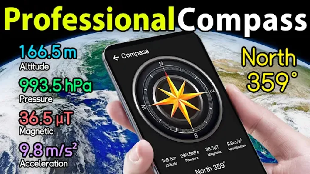 Compass - Digital Compass per Android - Download