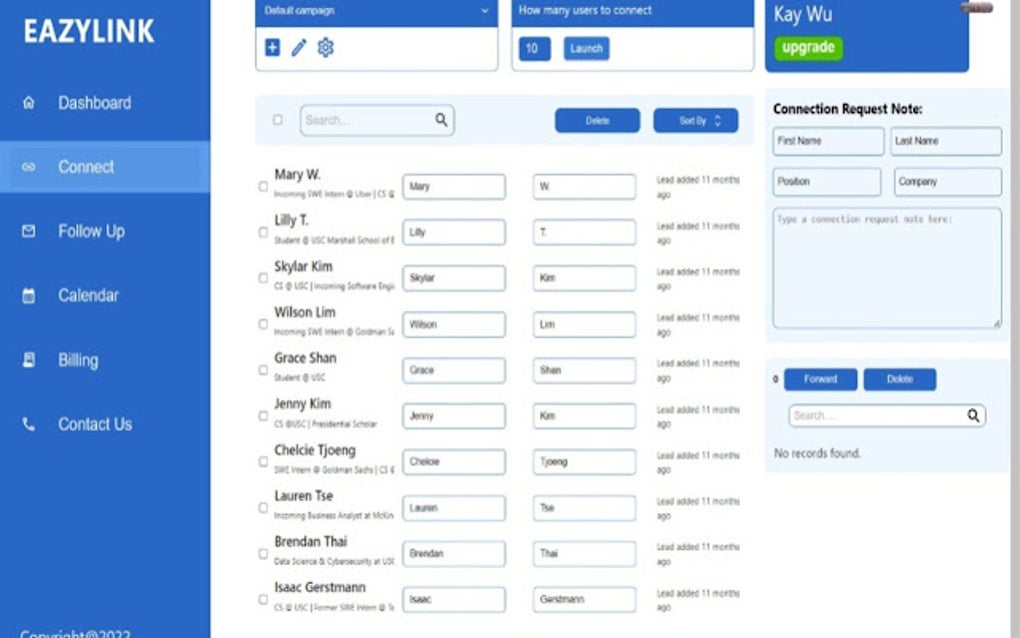 Eazylink - All-in-One LinkedIn Automation for Google Chrome - Extension Download