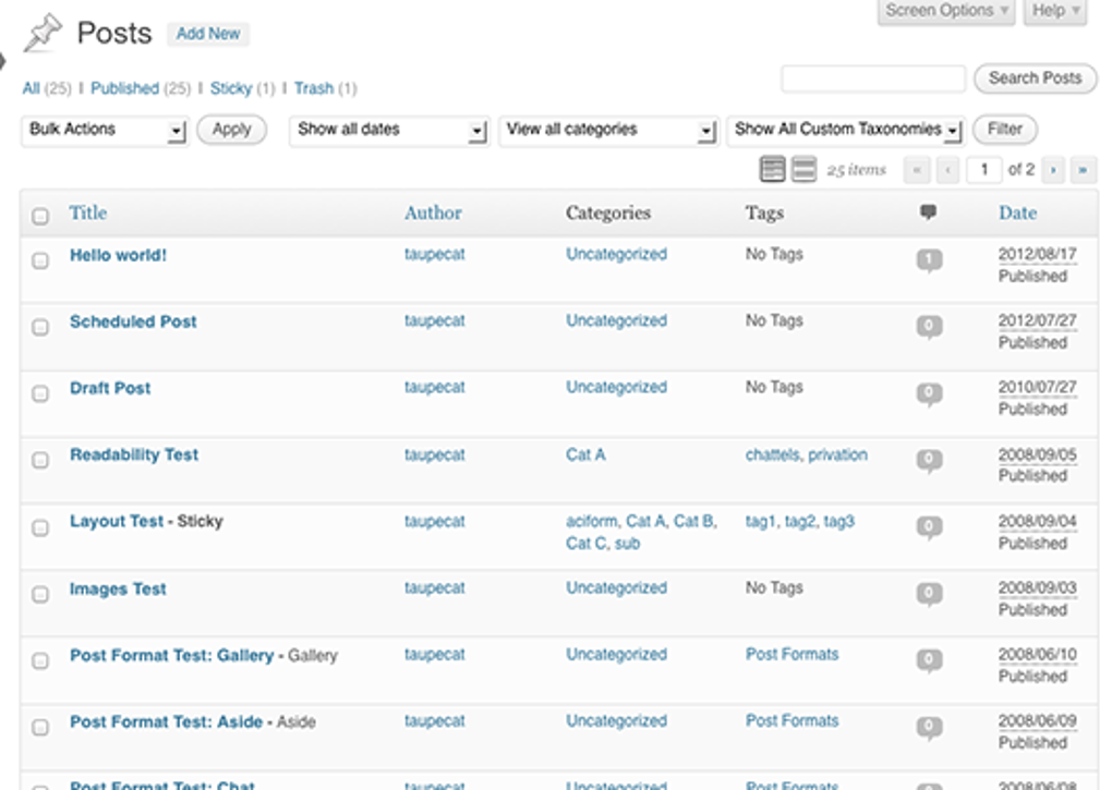 TC Custom Taxonomy Filter para WordPress - Descargar TC Custom Taxonomy Filter para WordPress - Descargar